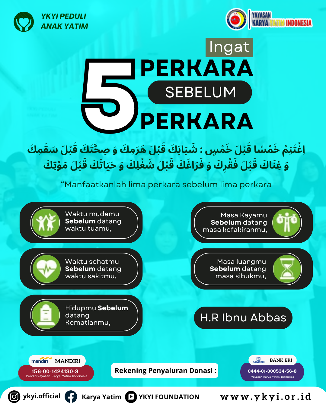 🌟 Ingat 5 sebelum 5! 🌟 - YKYI